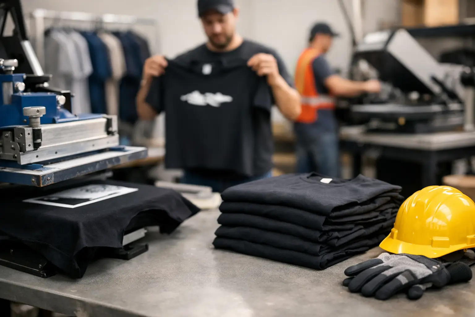 T-Shirt Printing for Workwear Orders | Workwear and Work Uniforms